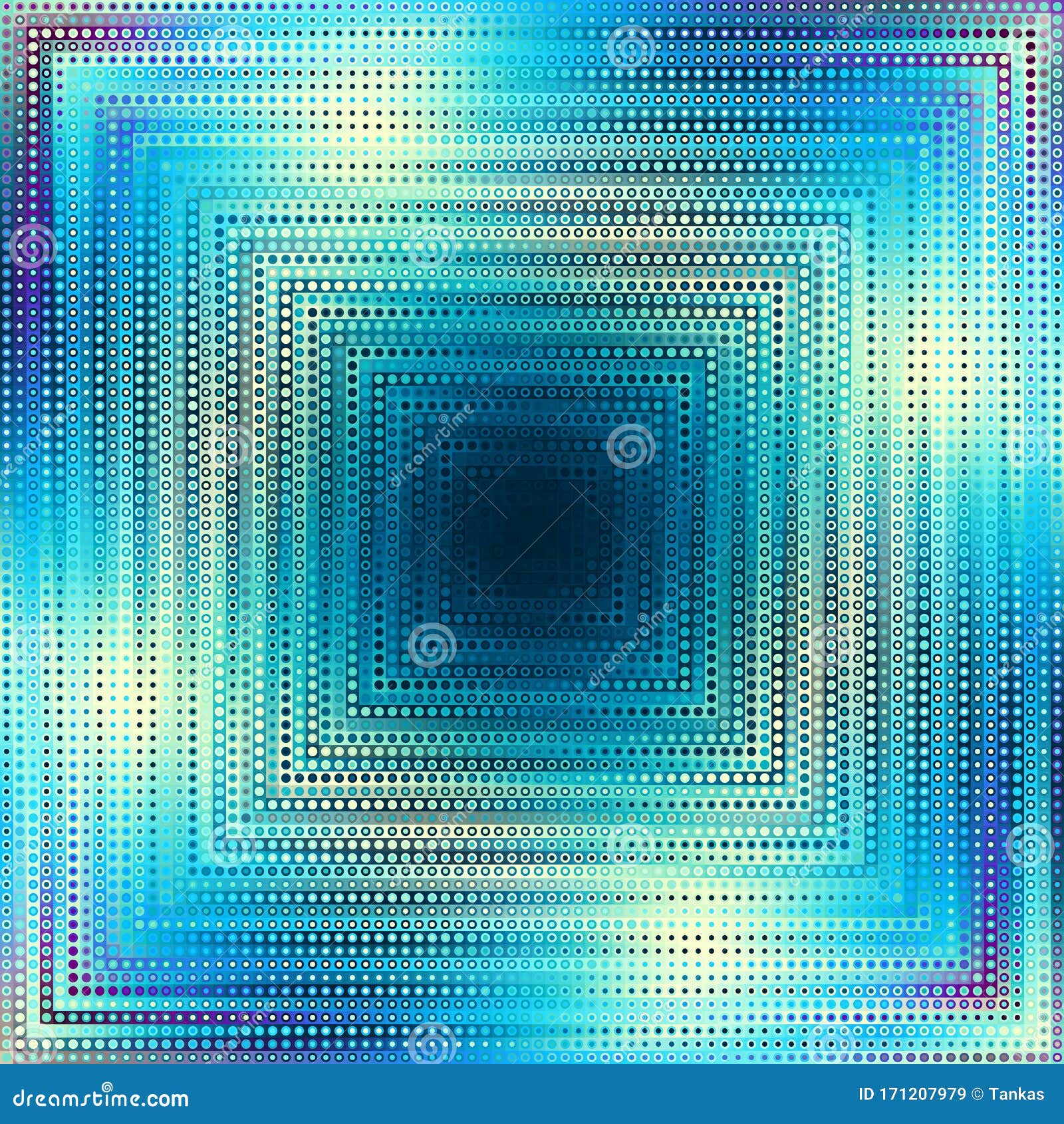 Geometric Abstract Pattern. Polka Dot Pattern on Low Poly Background ...