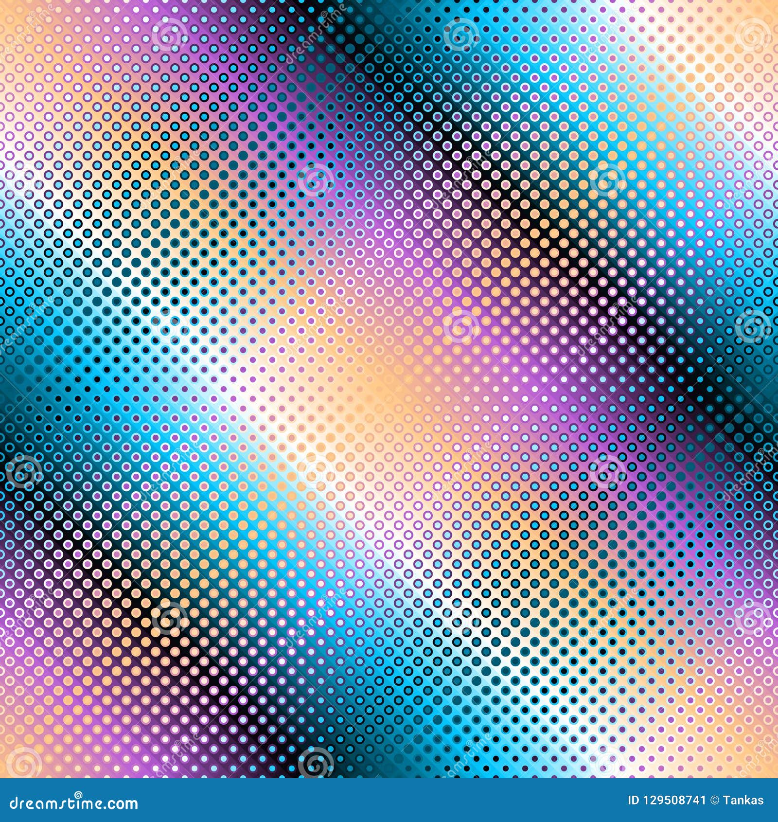 Geometric Abstract Pattern. Polka Dot Pattern on Low Poly Background ...