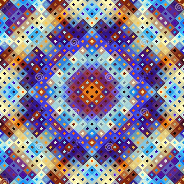 Geometric Abstract Pattern. Stock Vector - Illustration of motley, dots ...