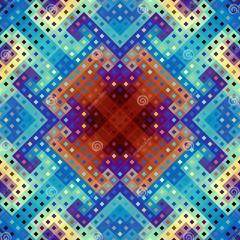 Geometric Abstract Pattern. Stock Vector - Illustration of repetition ...