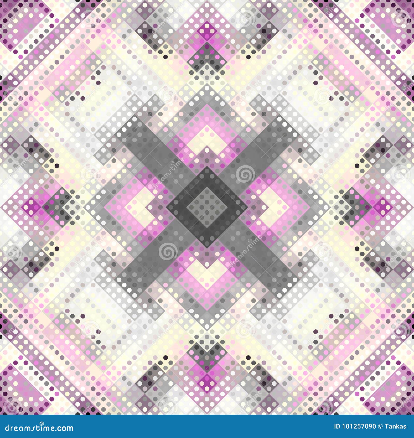 Geometric Abstract Pattern. Stock Vector - Illustration of seam, blend ...