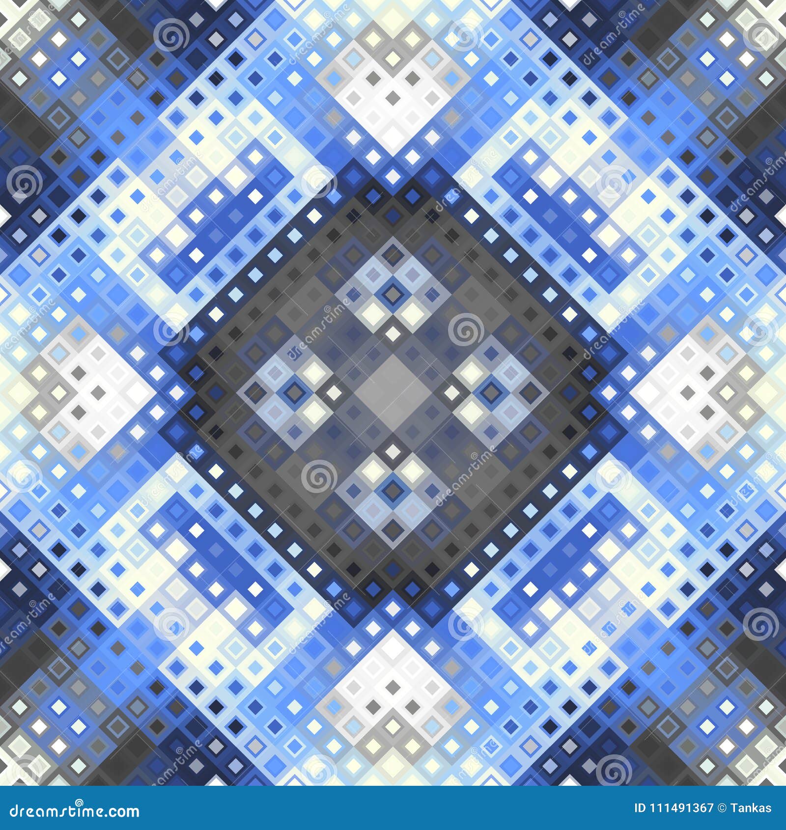 Geometric Abstract Pattern. Stock Vector - Illustration of square ...