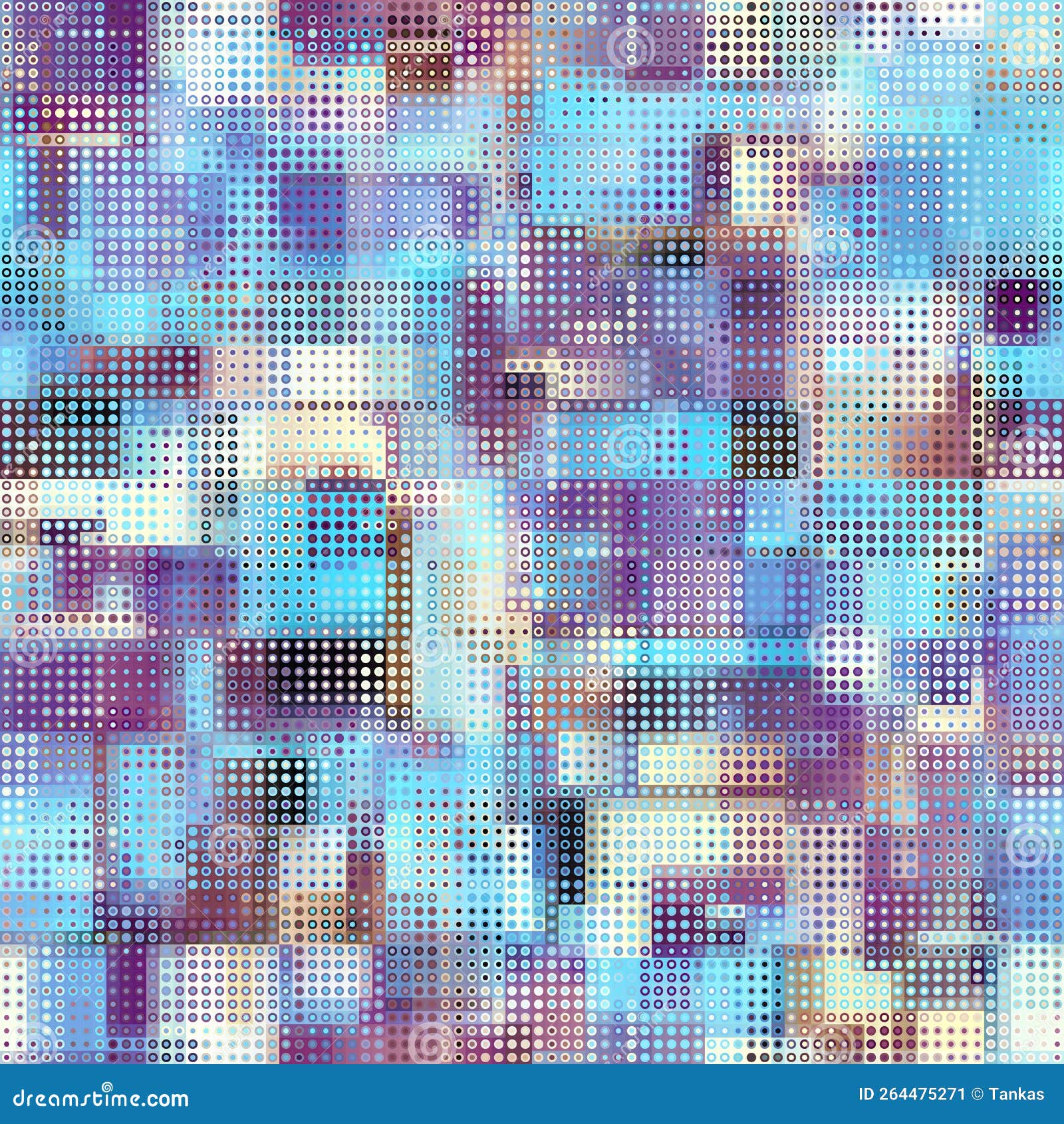 Geometric Abstract Pattern. Seamless Small Dots Pattern Stock ...