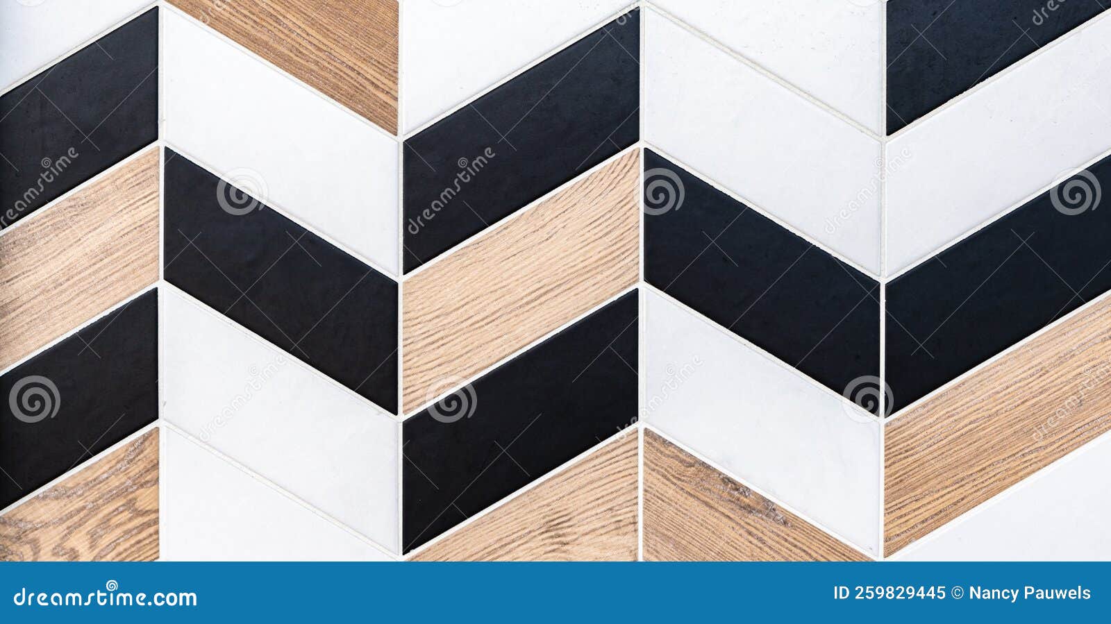 Geometric Abstract Pattern with Tiles in Parallelogram Shape. Stock ...