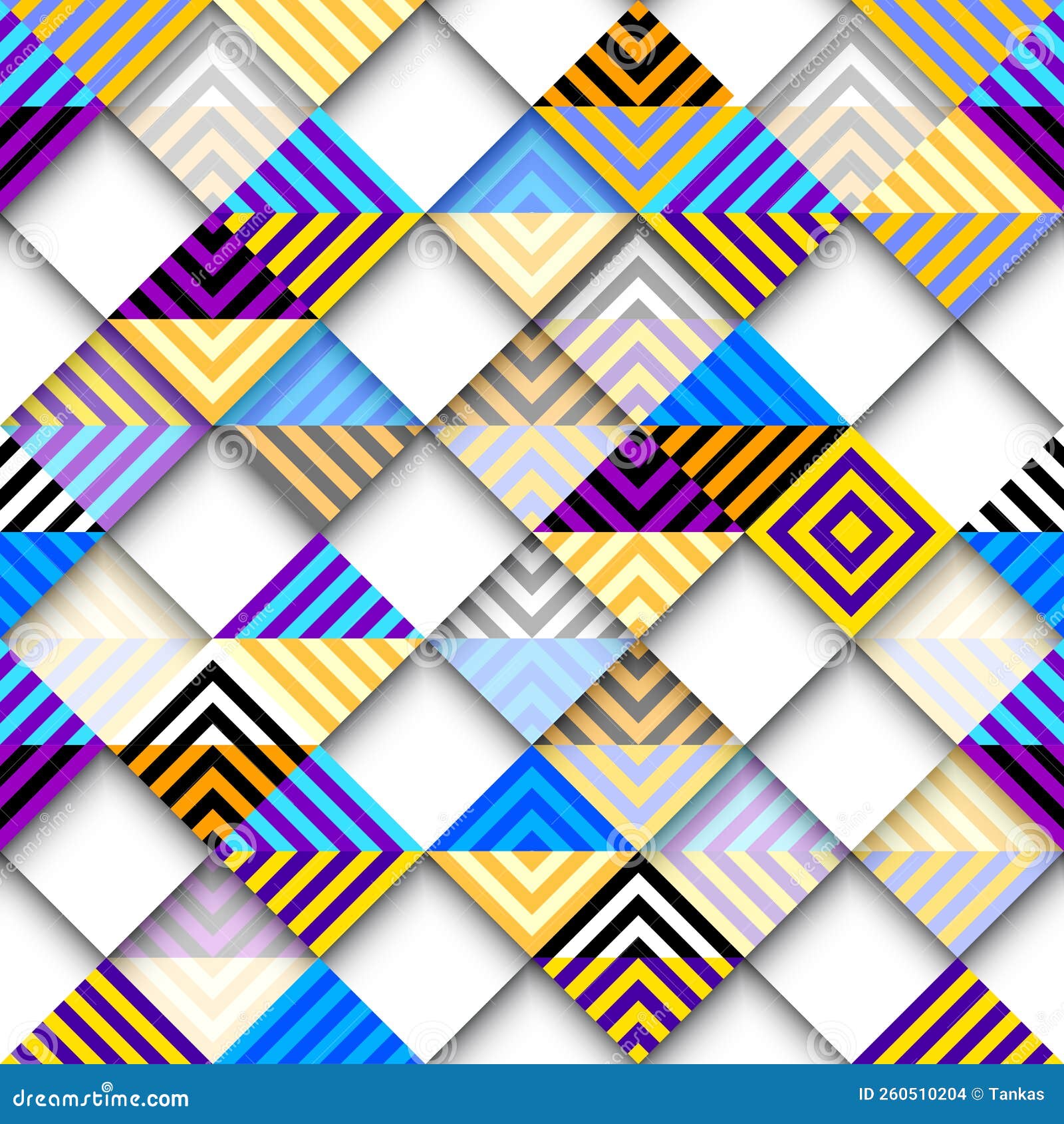 Geometric Abstract Pattern Triangles Style. Abstract Square Texture ...