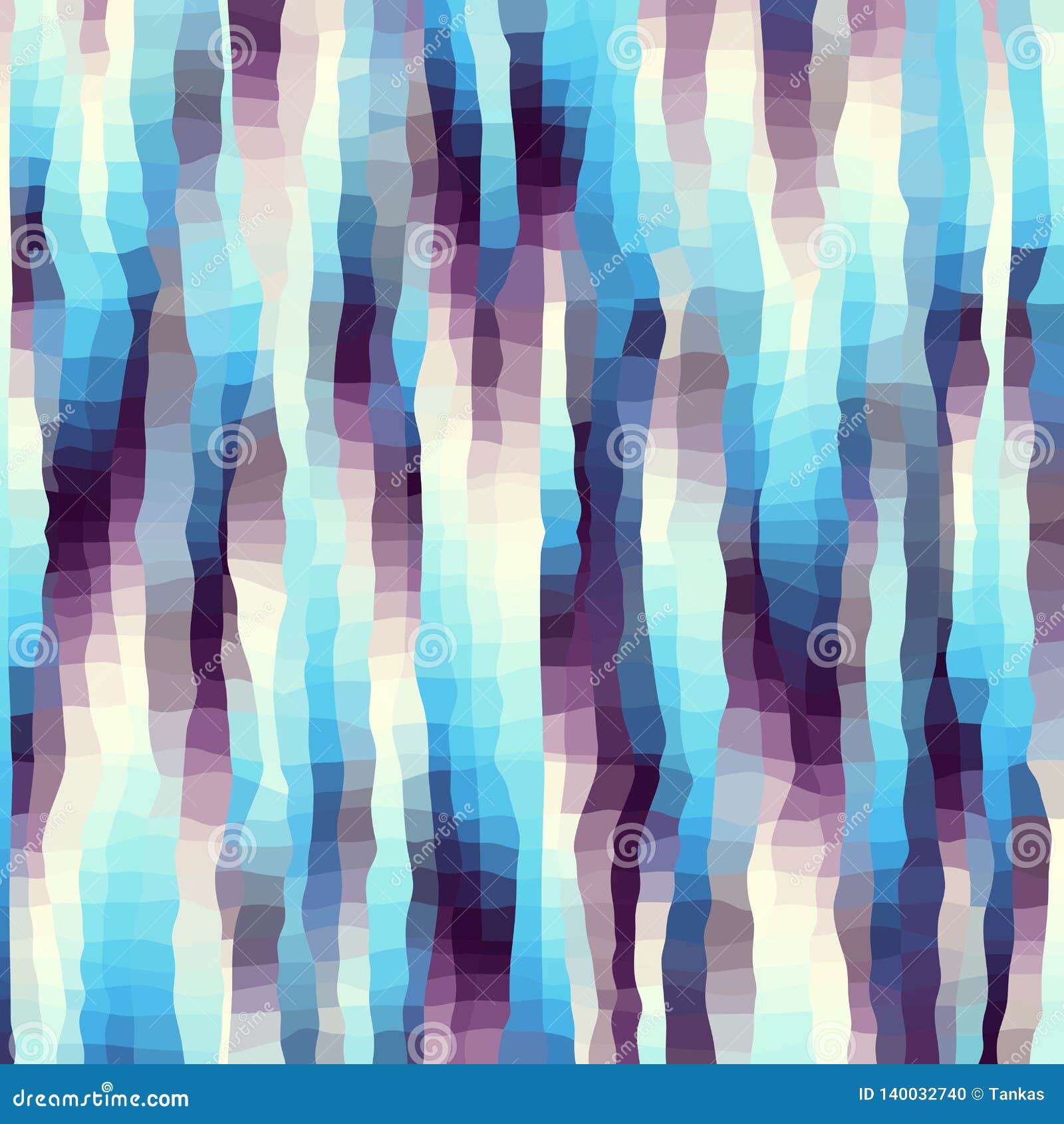 Geometric Abstract Pattern. Wavy Gradient Strips Background. Stock ...