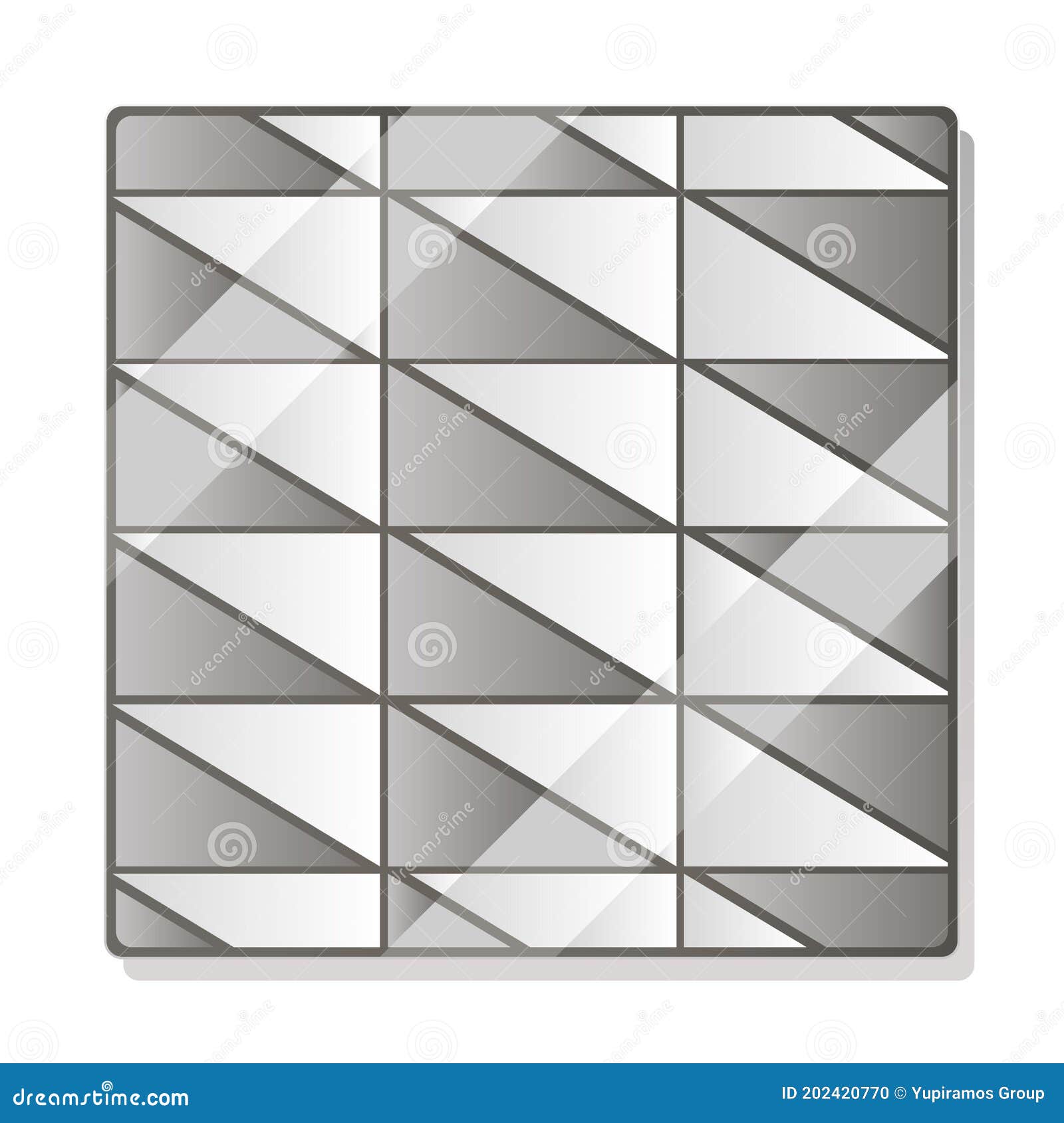 Geometric Abstract Paving Tiles Layout Stock Vector - Illustration of ...