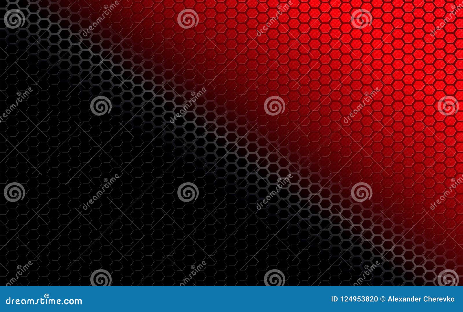 Geometric Red Black Textural Background with a Grid Grid. Stock Vector ...