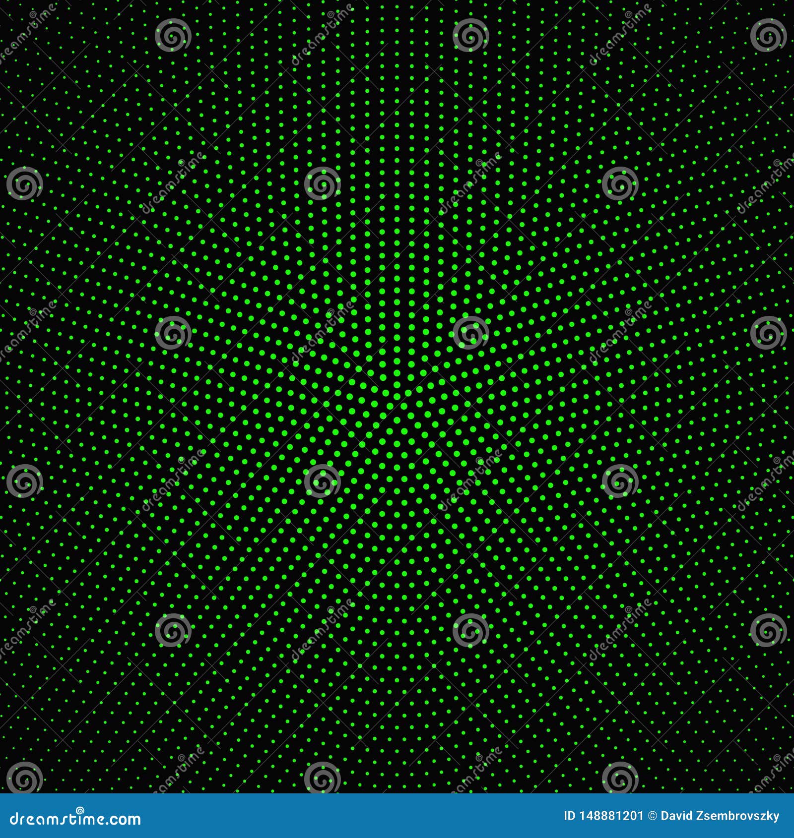 Geometric Abstract Round Dot Pattern Background Stock Vector ...