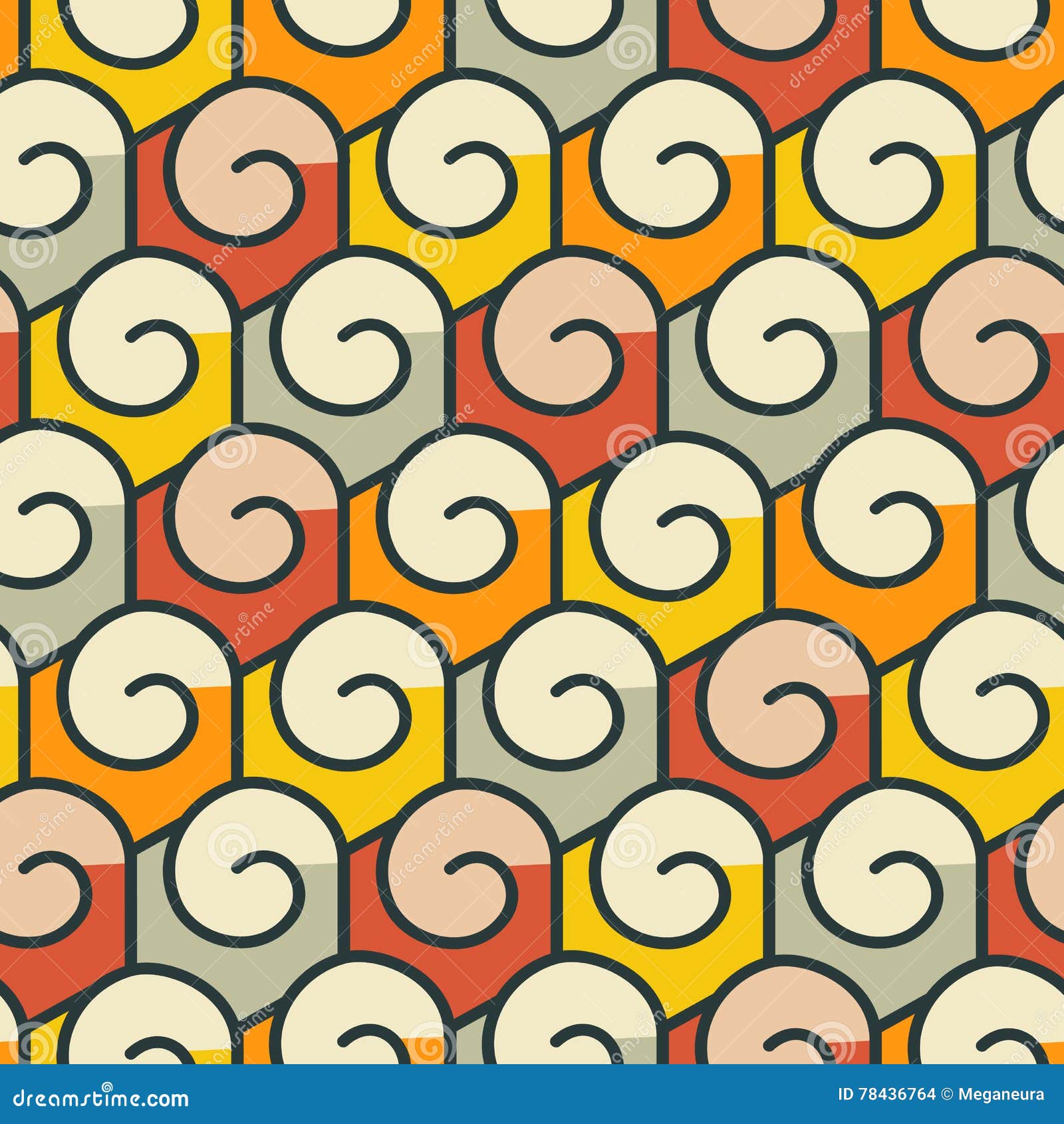 Geometric Abstract Seamless Pattern. Linear Motif Background Stock ...