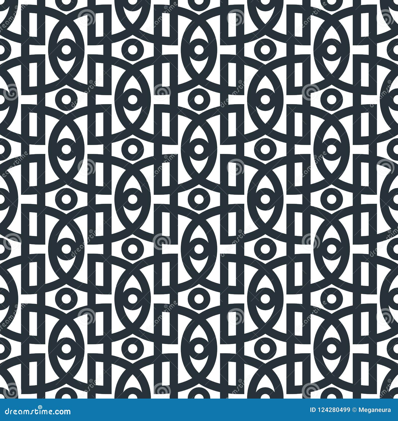 Geometric Abstract Seamless Pattern. Linear Simple Line Background ...