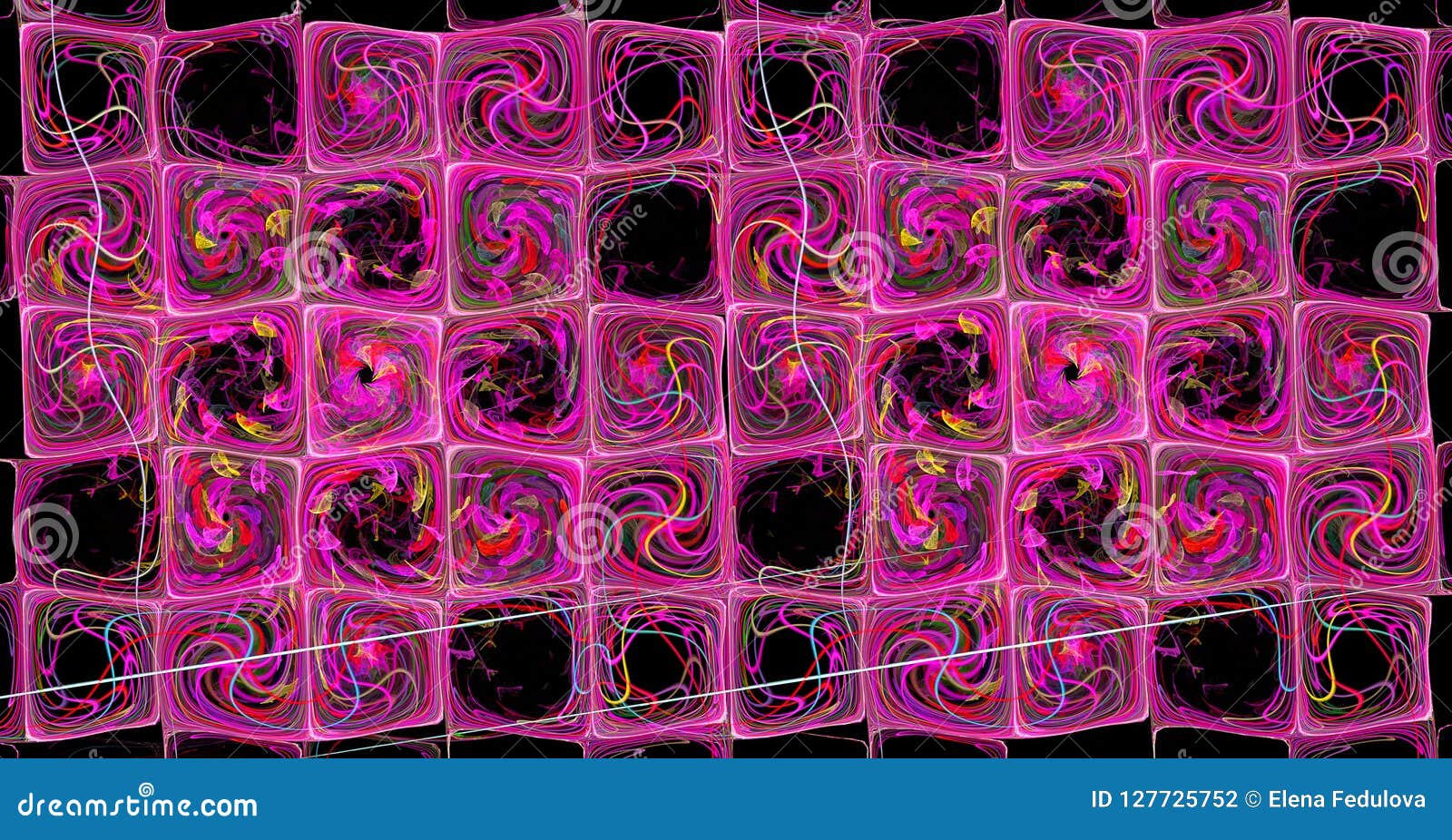 Geometric Abstract Texture. Render Seamless Pattern Background Tile ...