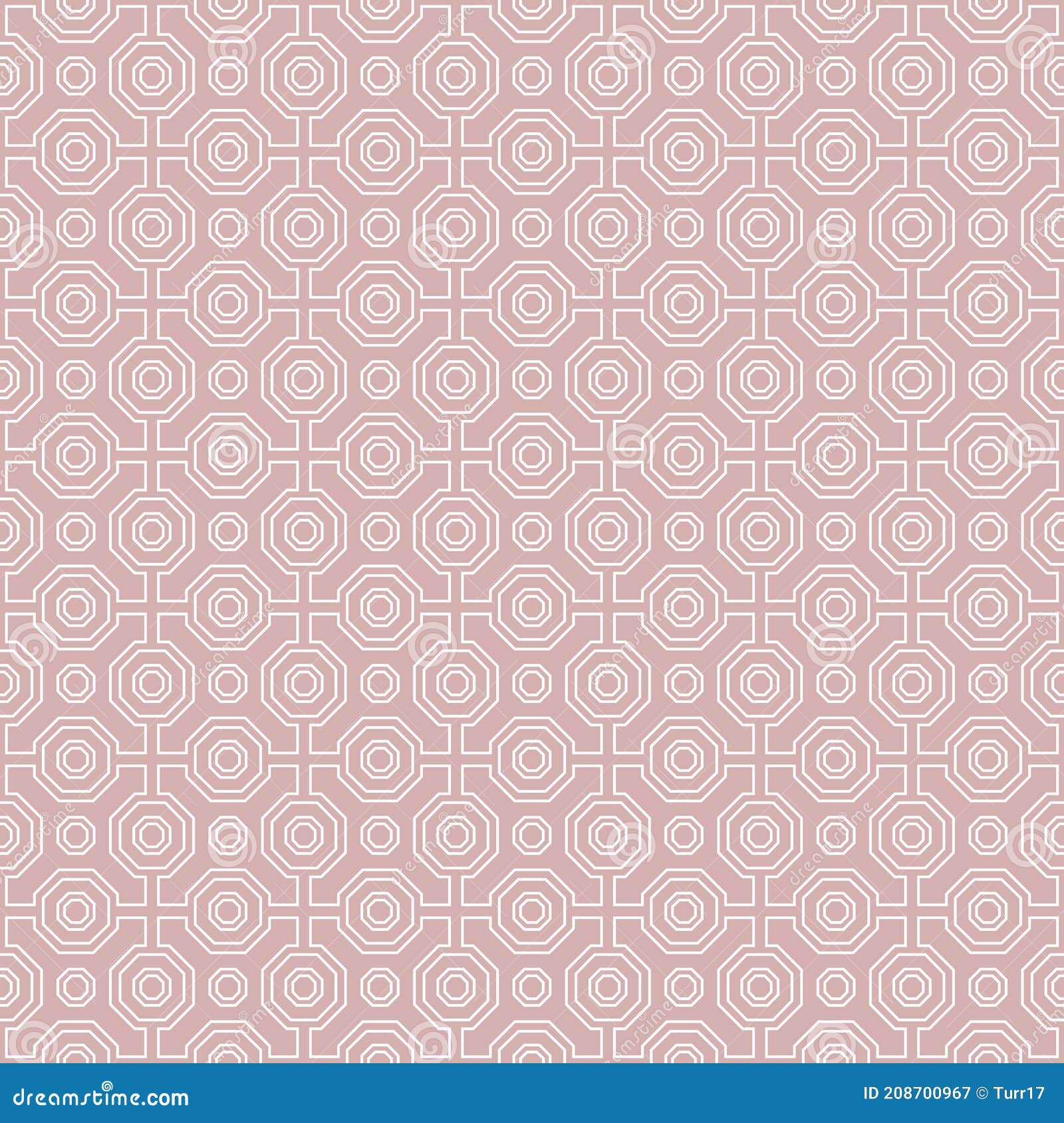 Seamless Octagonal Vector Pattern Stock Vector - Illustration of ...