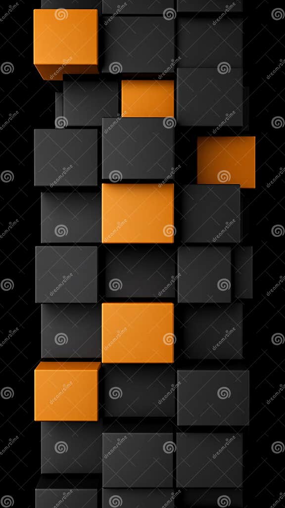 Geometric Abstraction with a Contrasting Blend of Color and Depth ...