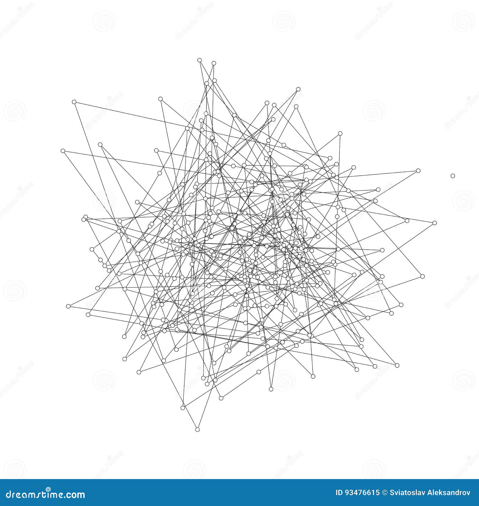 Geometric Abstraction with Lines and Circles Stock Vector ...