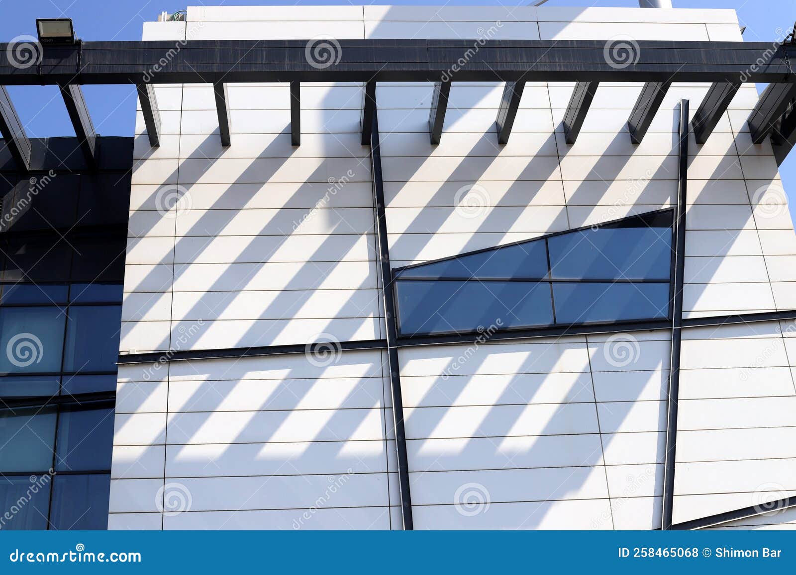 Geometric Architectural Details in the Construction of Buildings and Structures in Israel. Stock ...