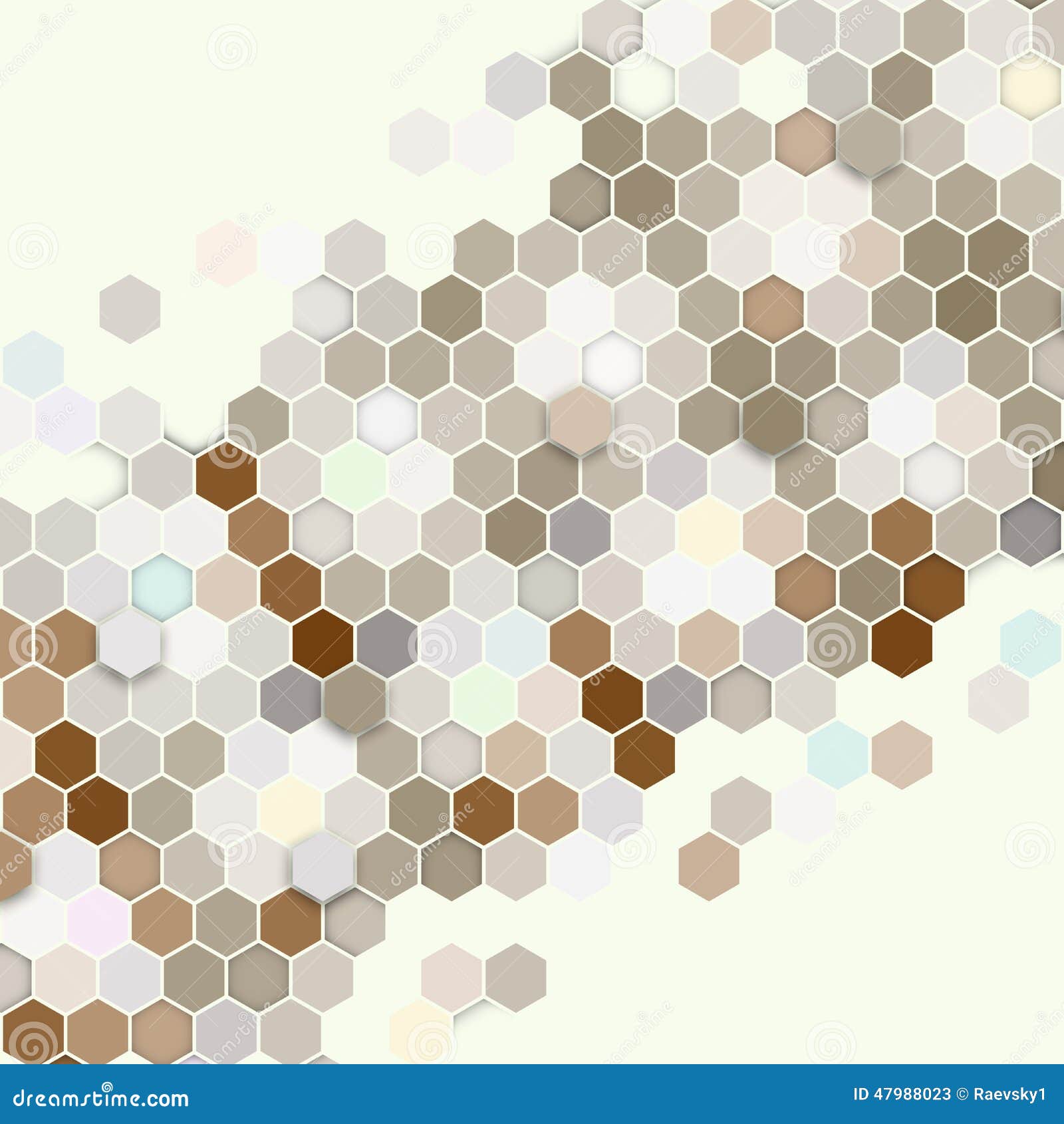 Geometric Background, Abstract Hexagonal Pattern Stock Vector ...