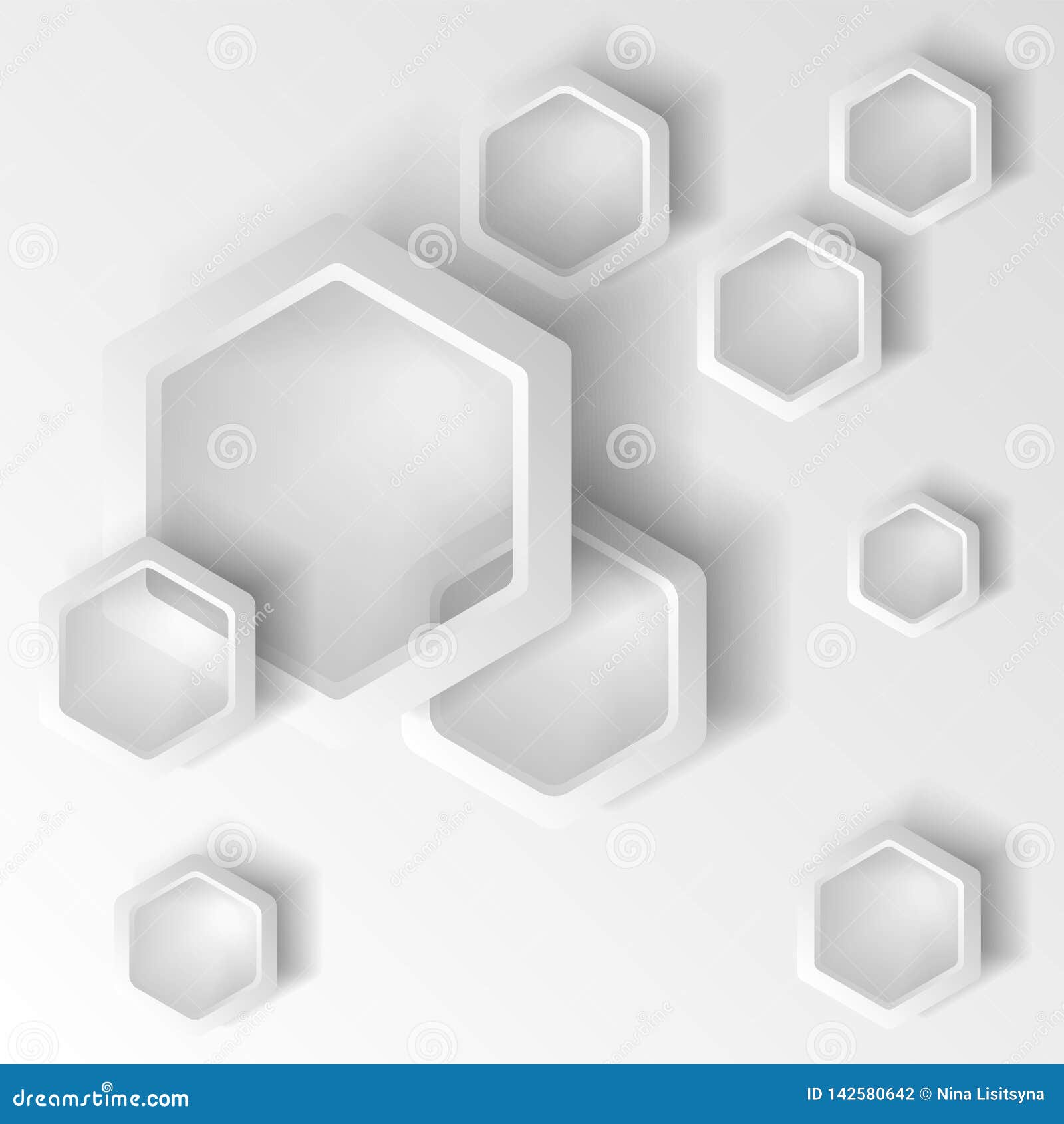 Geometric Background Consisting of Dynamic Shapes Stock Vector ...