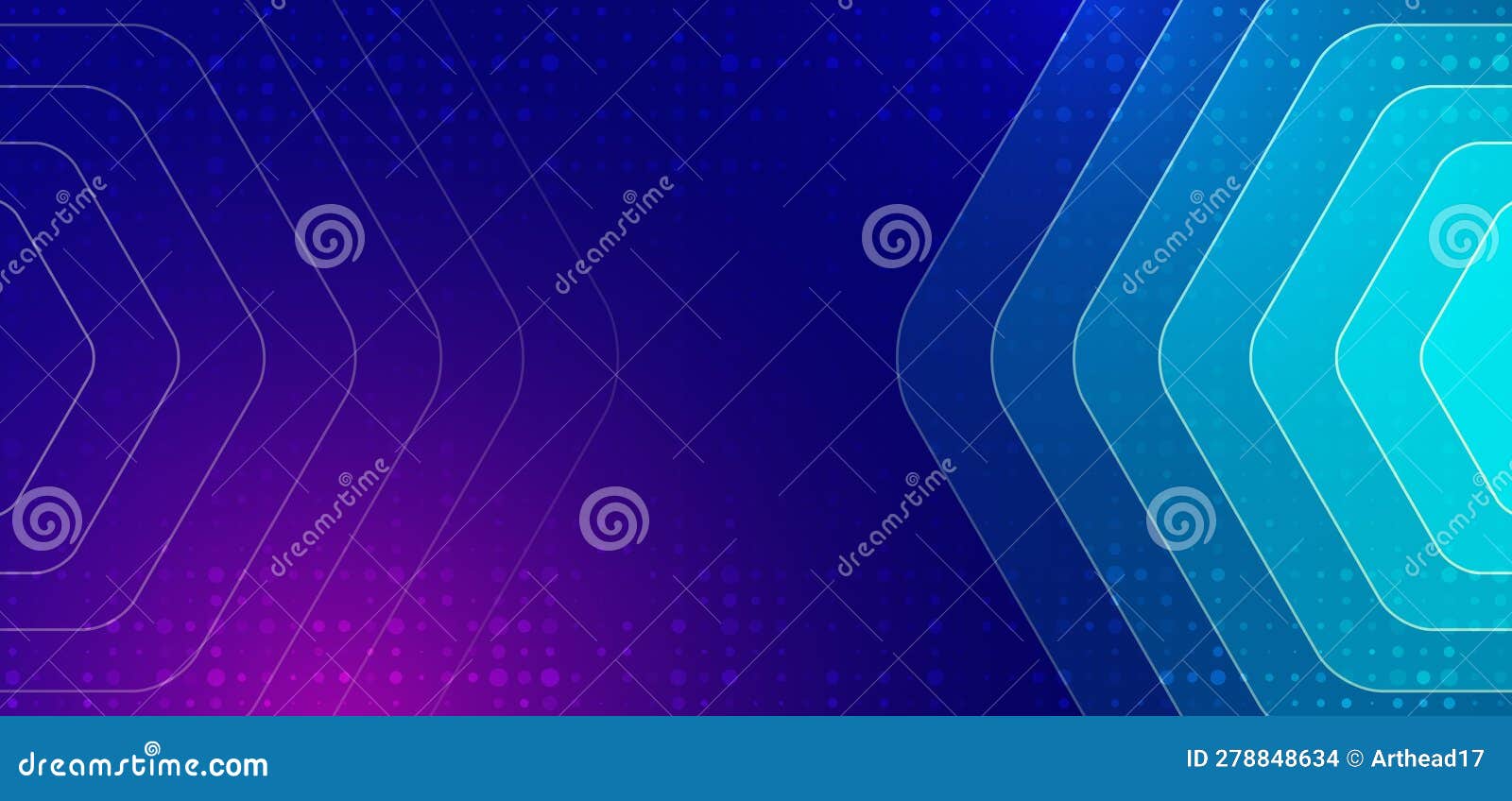 Geometric Background with Hexagonal and High-tech Elements for ...