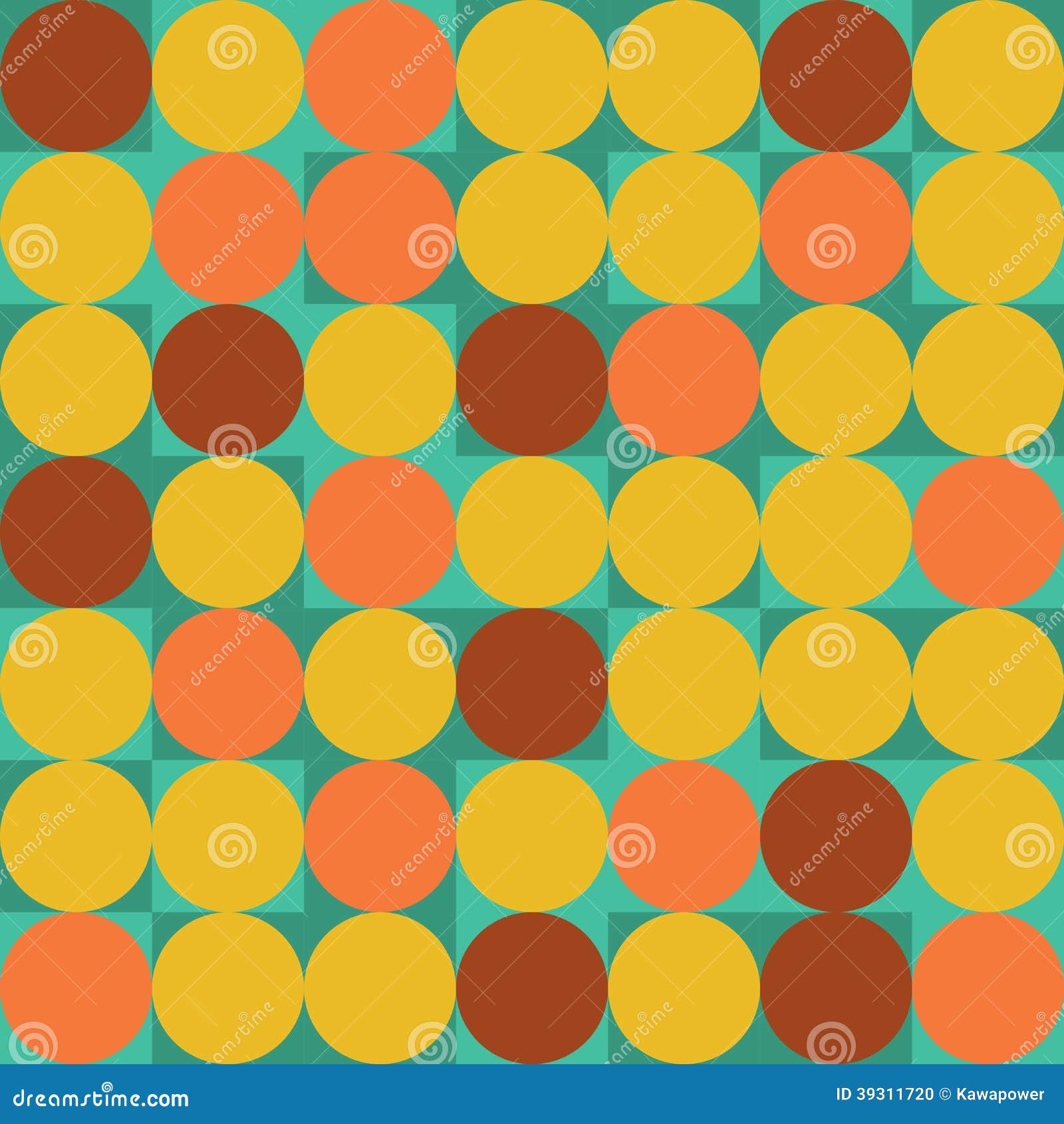 Geometric Background in Hipster Color Style Stock Vector - Illustration ...