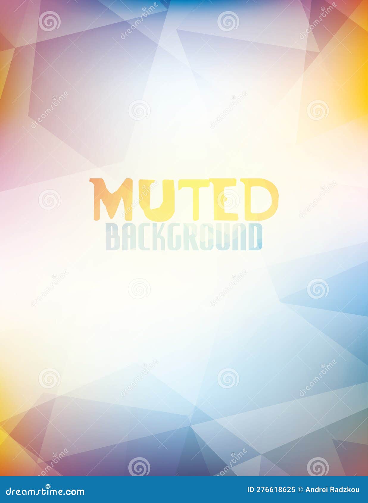 Geometric Background by Muted Colors. Vertical Vector Pattern Stock ...