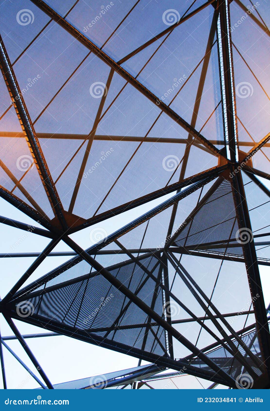 Geometric Background of Overlapping and Grid Stock Image - Image of ...