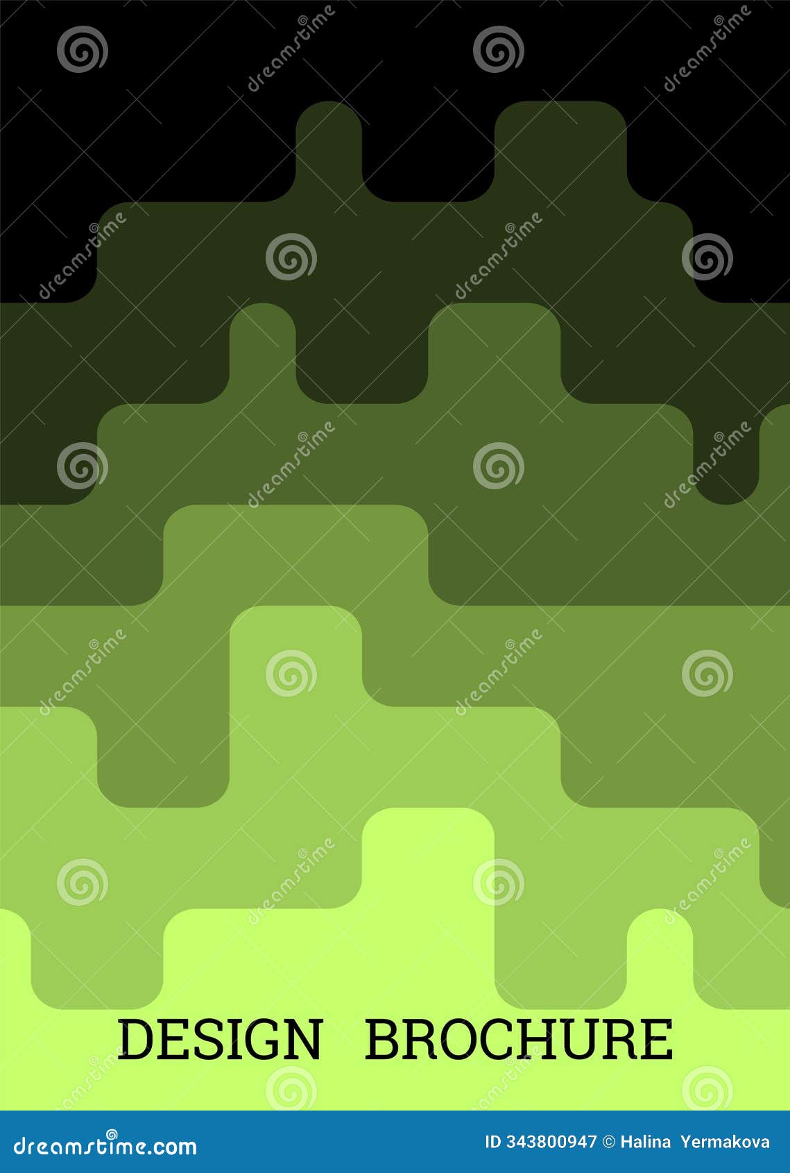 Geometric Background with Rectangles. Smooth Color Change, Gradient. Cover Design Stock Vector ...