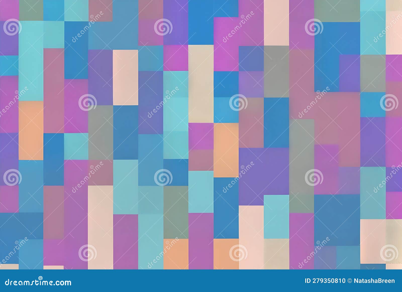 Geometric Panels Layouts Glitter Contrast Pastels. Stock Illustration ...