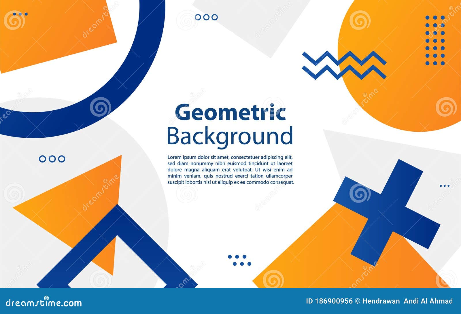 Geometric Background and Squares Vector. Graphic Design Element Stock ...