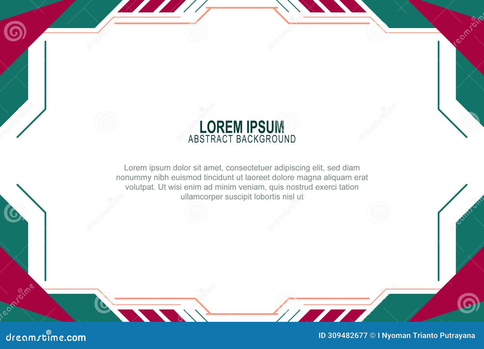 Geometric Banner Background Stock Vector - Illustration of graphic ...