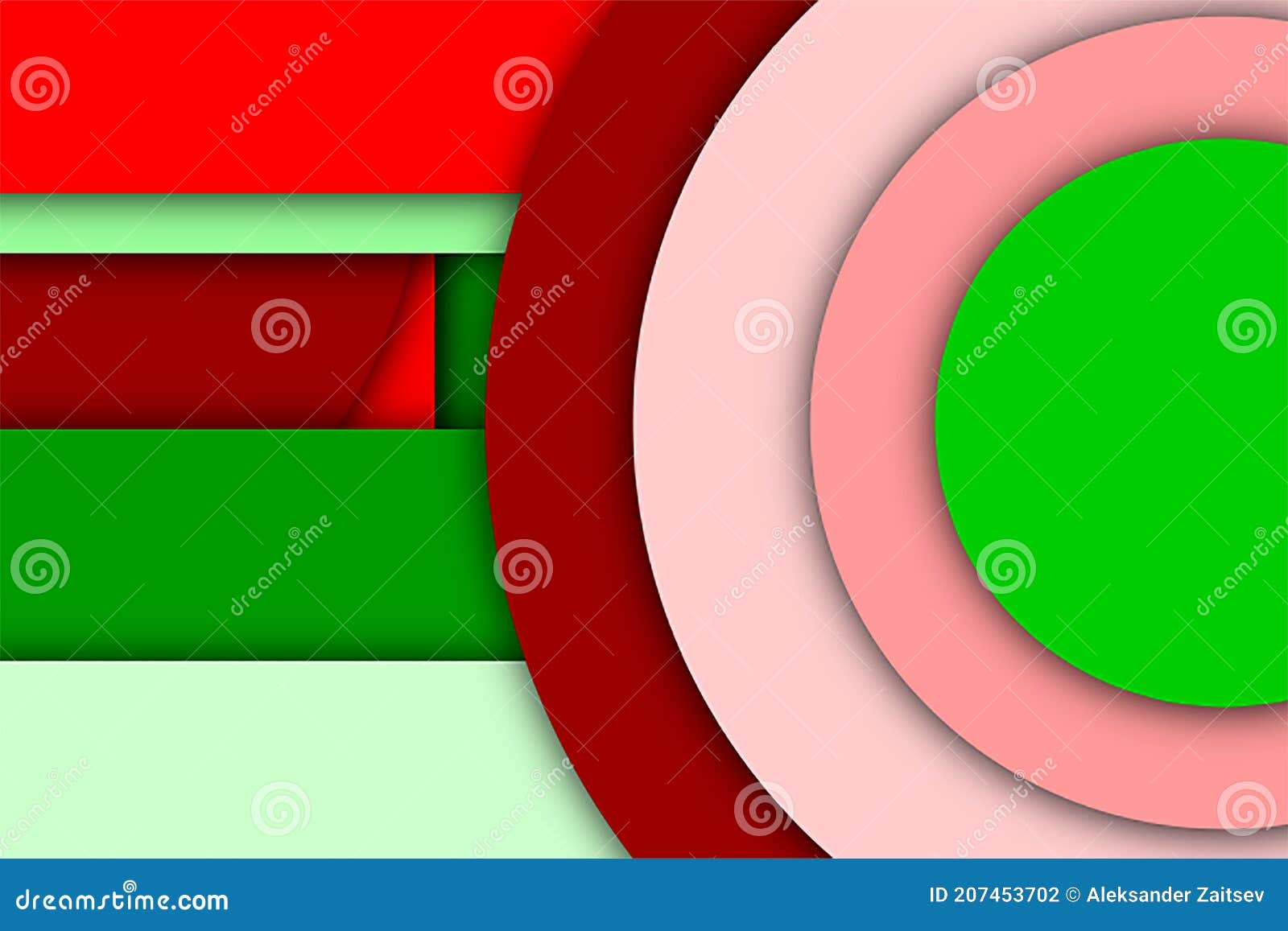 Geometric Beautiful Colorful Bright Abstract Contrast Background Stock ...