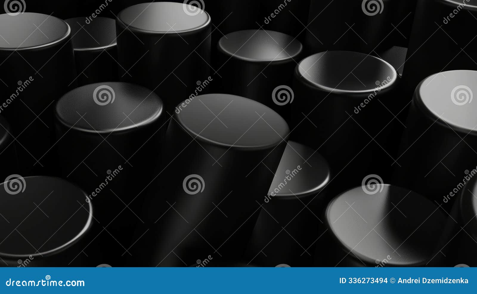 Geometric, Black, Tech Background with Simple Futuristic Forms. 3D ...