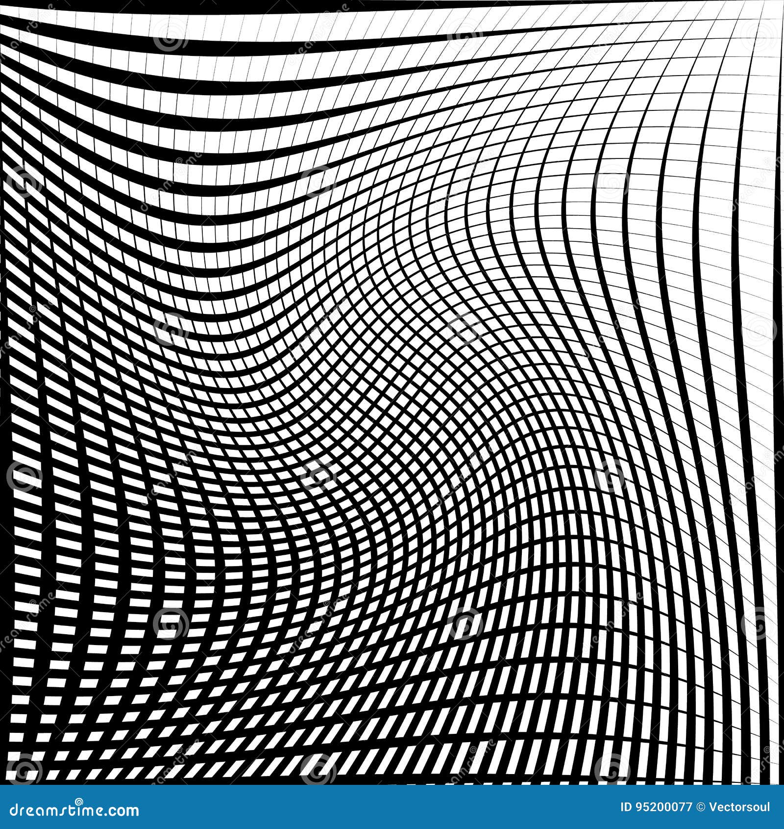 Geometric Black and White Texture. Mesh, Grid Pattern of Lines Stock ...