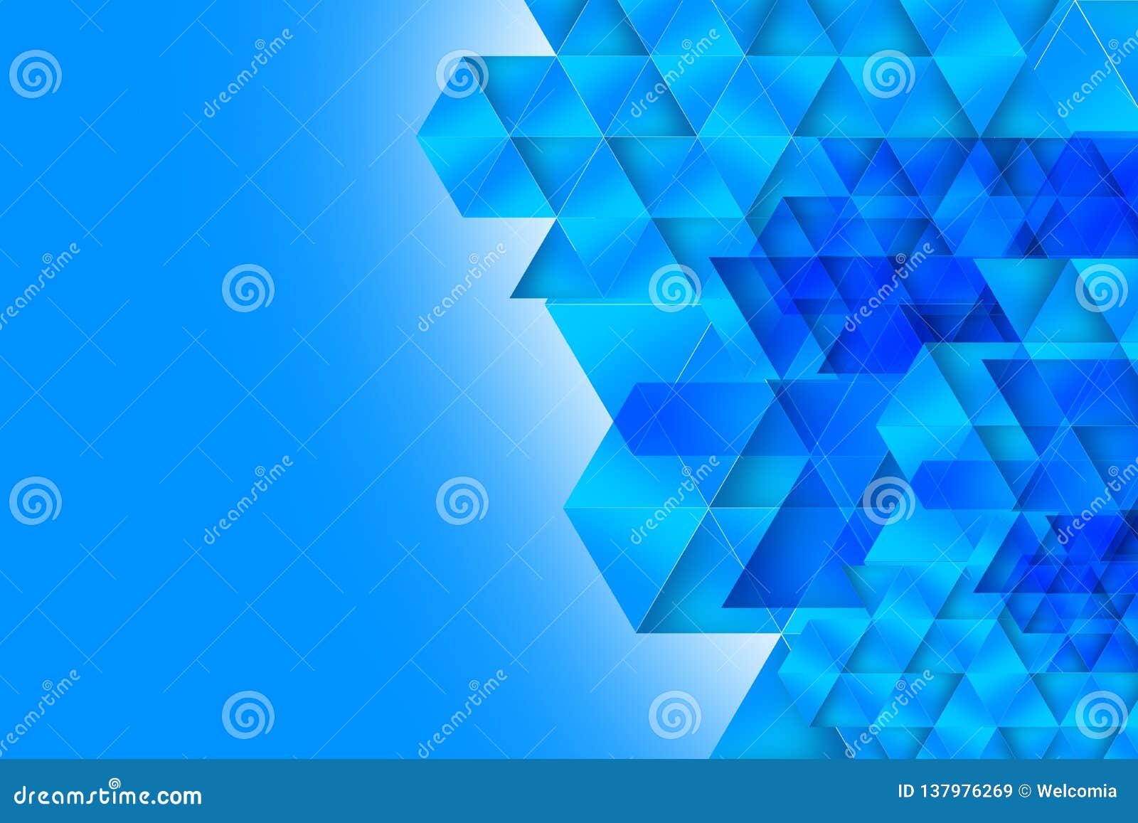 Geometric Blue Background stock illustration. Illustration of backdrop ...