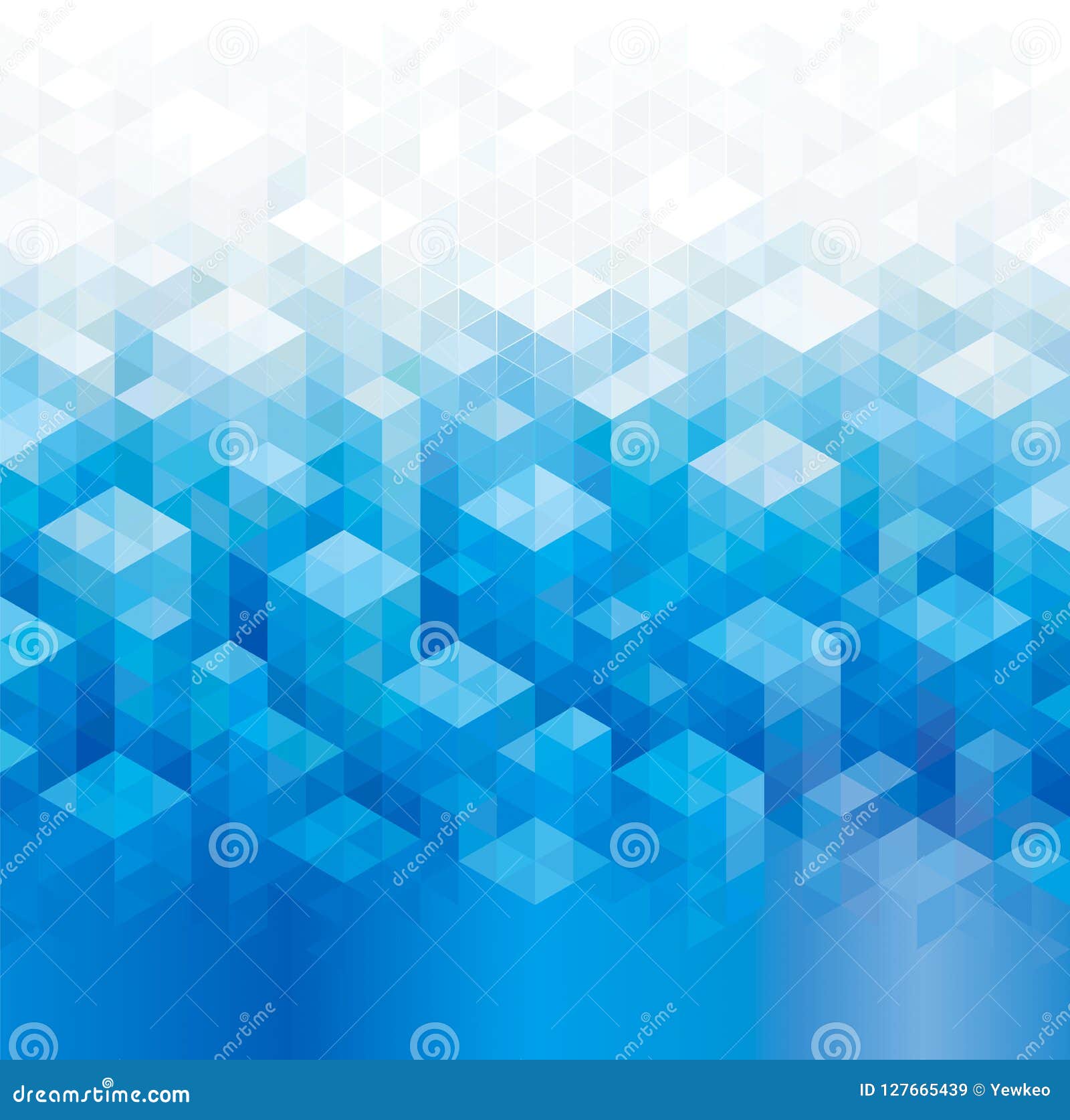 Geometric Blue Backgrounds. Stock Vector - Illustration of style ...