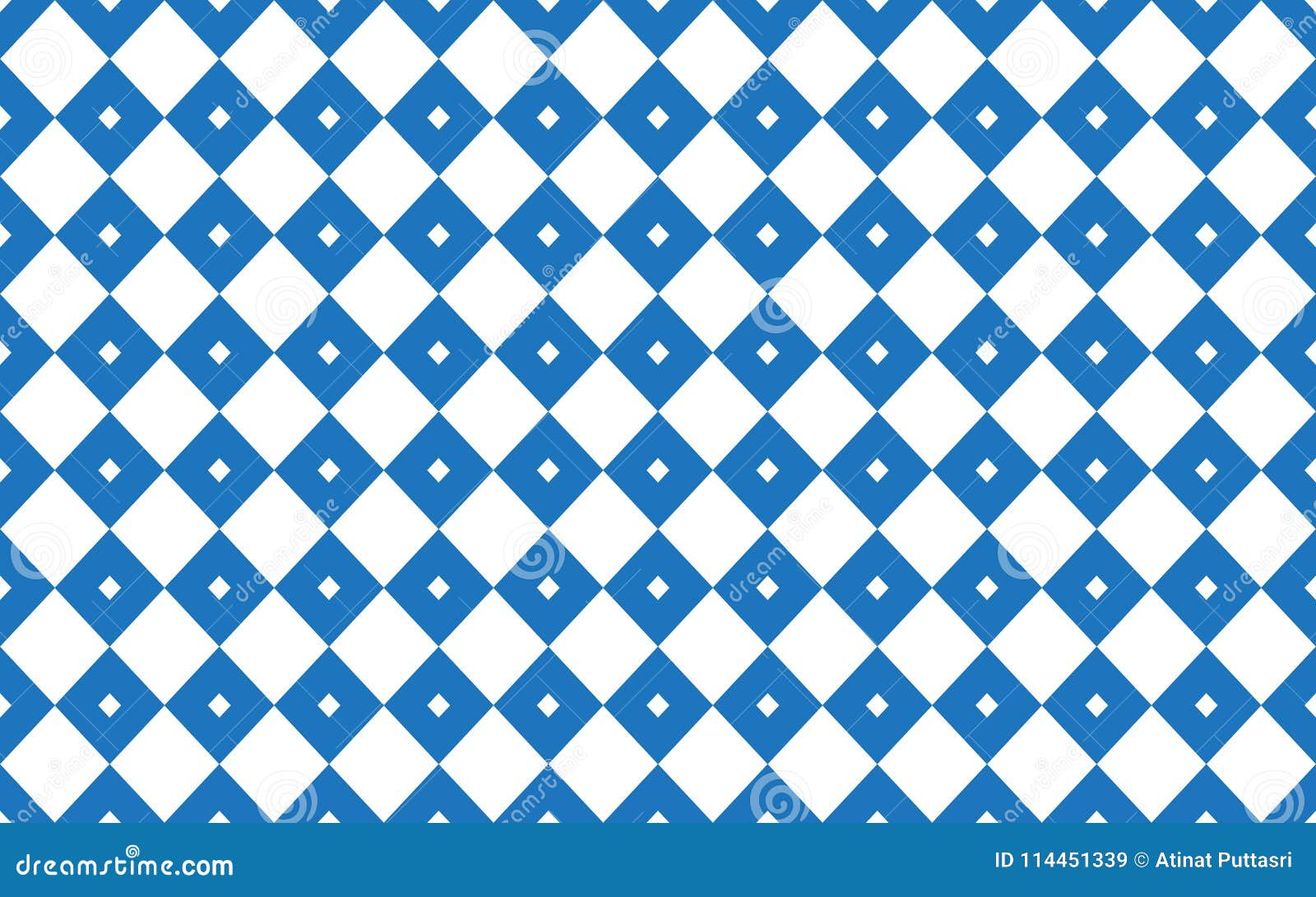 Geometric Blue and White Square Shape Pattern Abstract Vector ...
