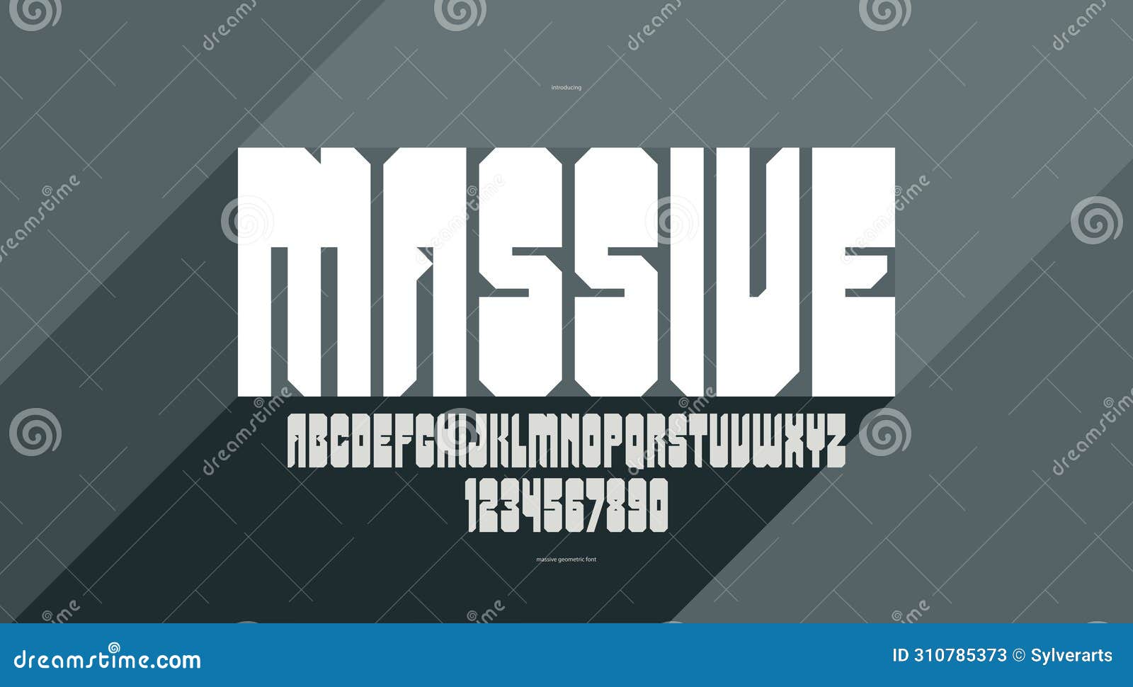 Heavy Letters With Worn Texture For Old Typographic Headlines ...