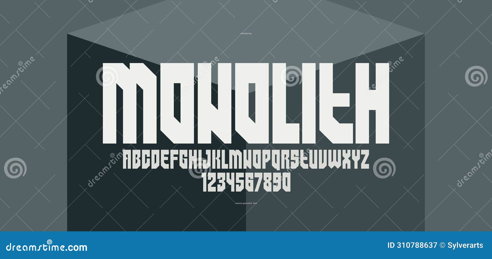 Heavy Letters With Worn Texture For Old Typographic Headlines ...