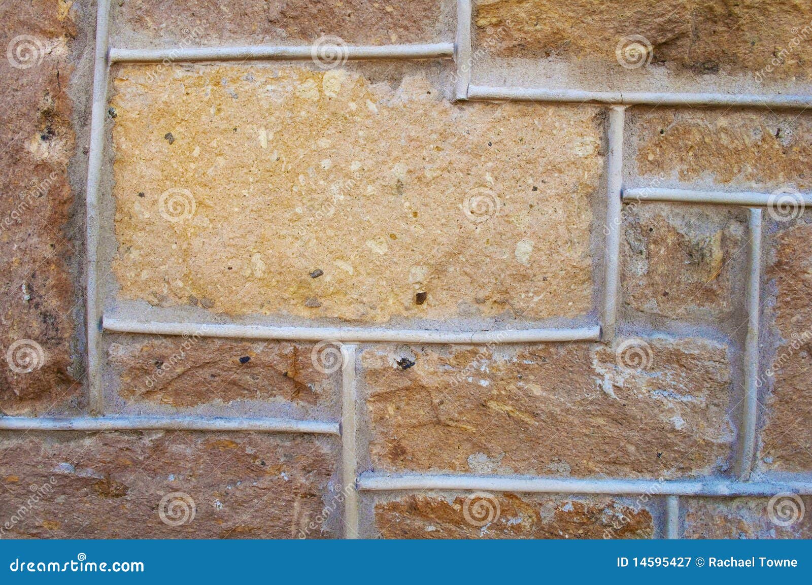 Geometric Brick Wall stock image. Image of brick, texture - 14595427