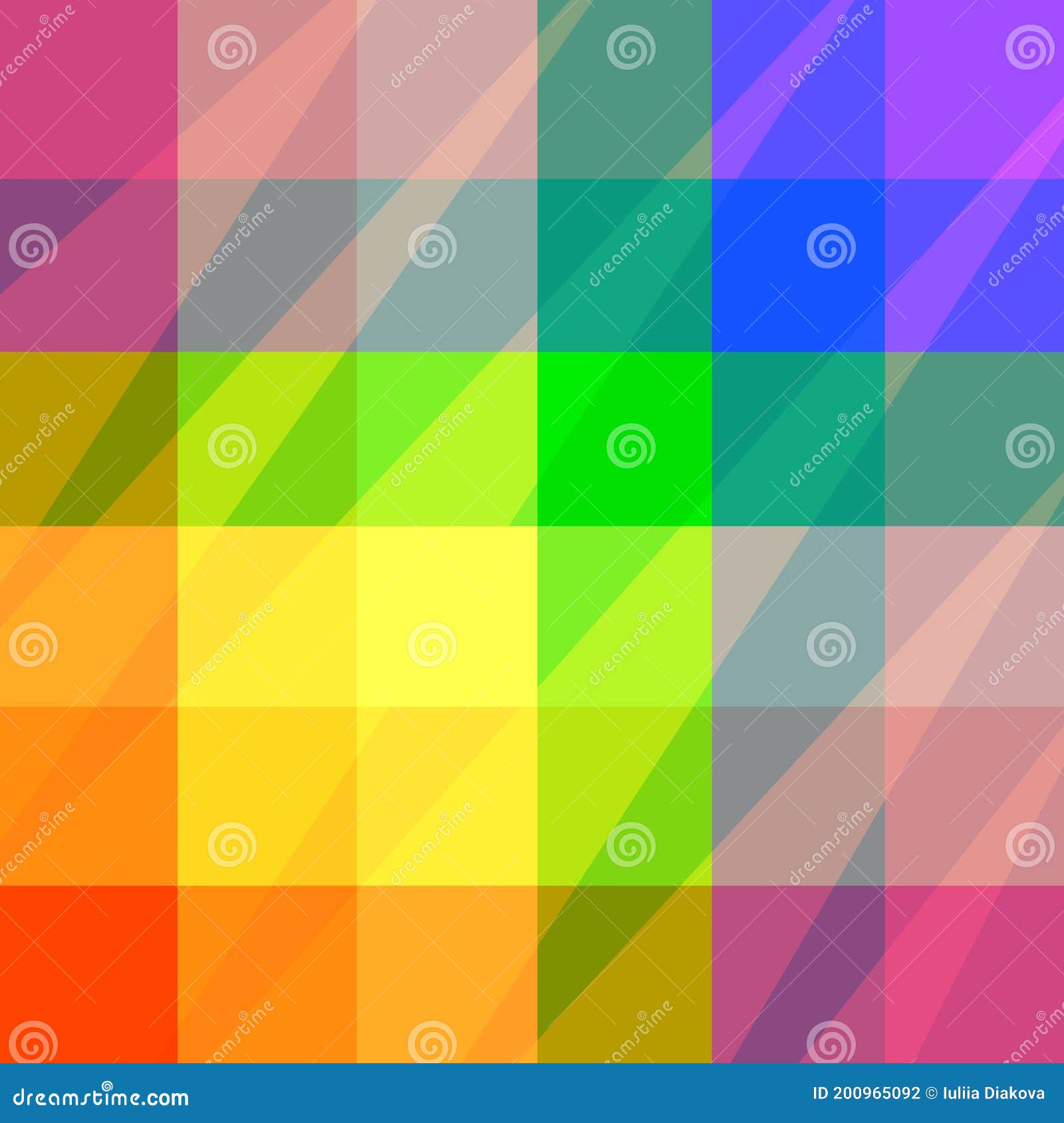 Geometric Bright Backgrounds for Design. Stock Illustration ...