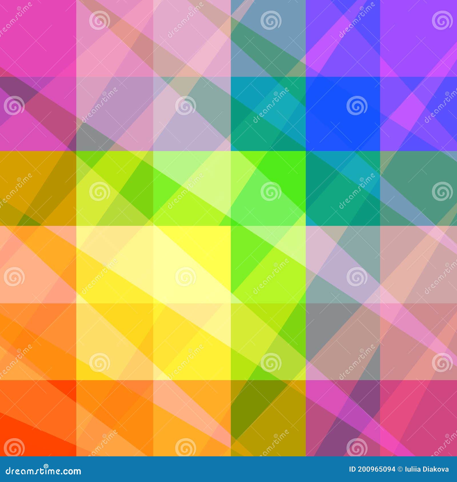 Geometric Bright Backgrounds for Design. Stock Illustration ...