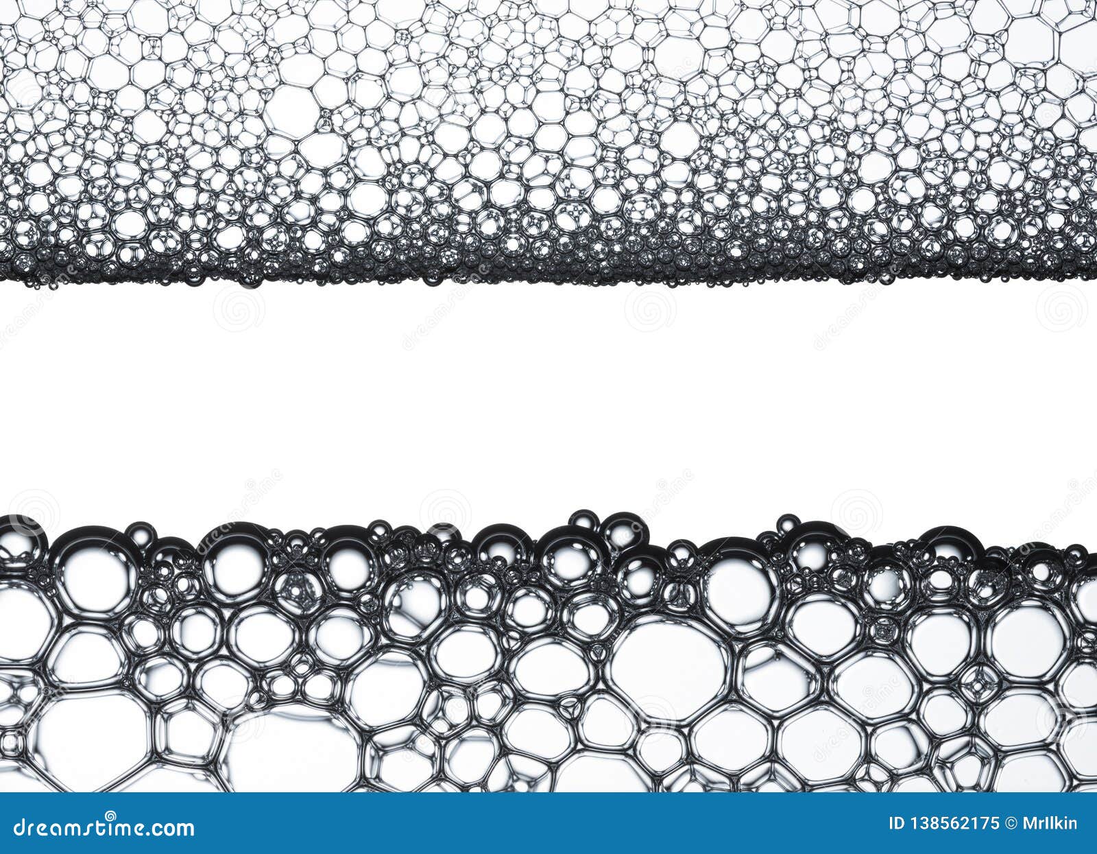 Geometric Cells Formed by Soap Bubbles and Water, for Background or ...