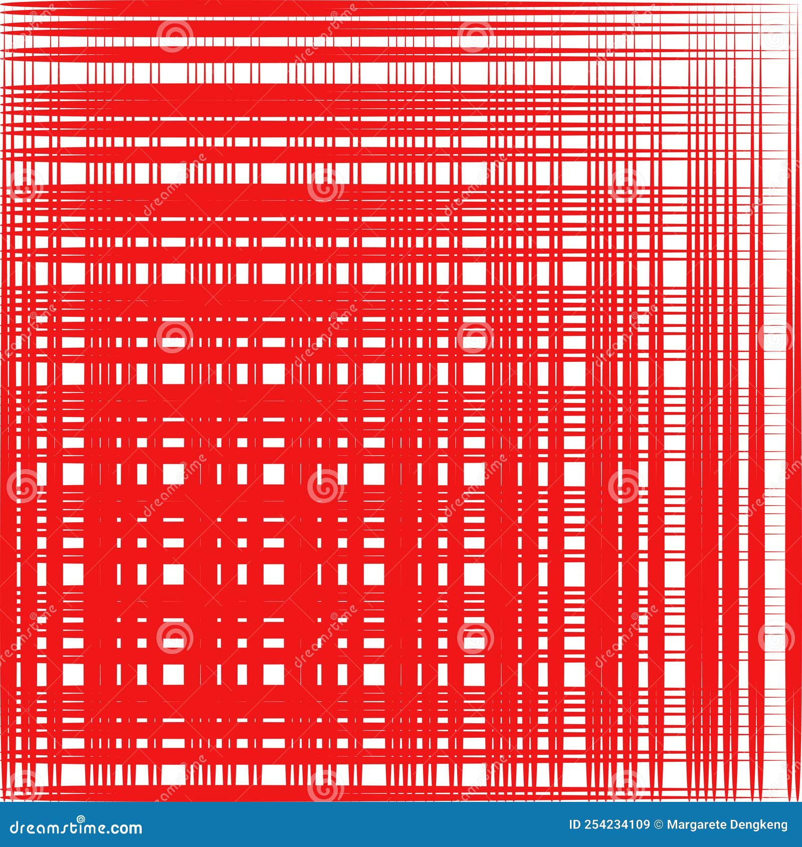 Geometric, Checkered Pattern in Red and White. Stock Vector ...