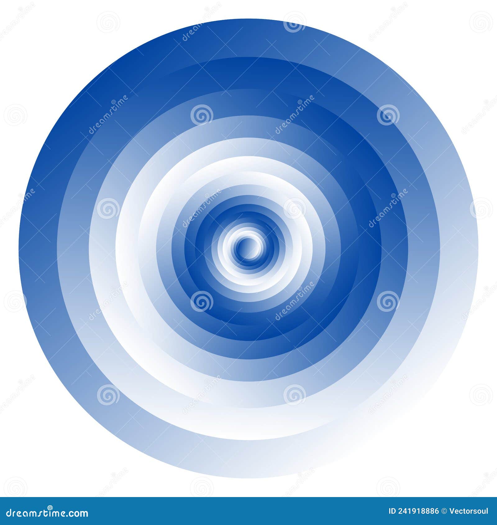 Geometric Circle Design Shape with Random Shaded, Gradient Fill Stock ...