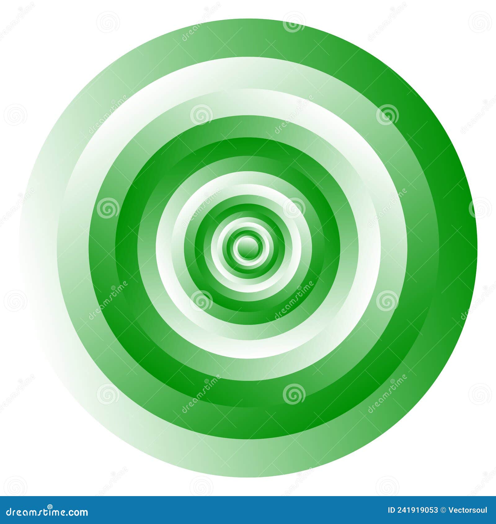 Geometric Circle Design Shape with Random Shaded, Gradient Fill Stock ...