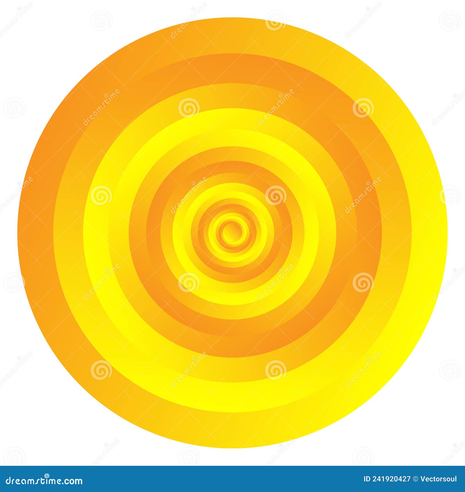 Geometric Circle Design Shape with Random Shaded, Gradient Fill Stock ...