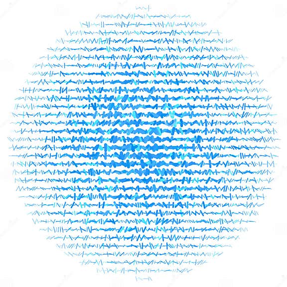 Geometric Circle Element, Shape. Segmented Circle Vector Illustration ...