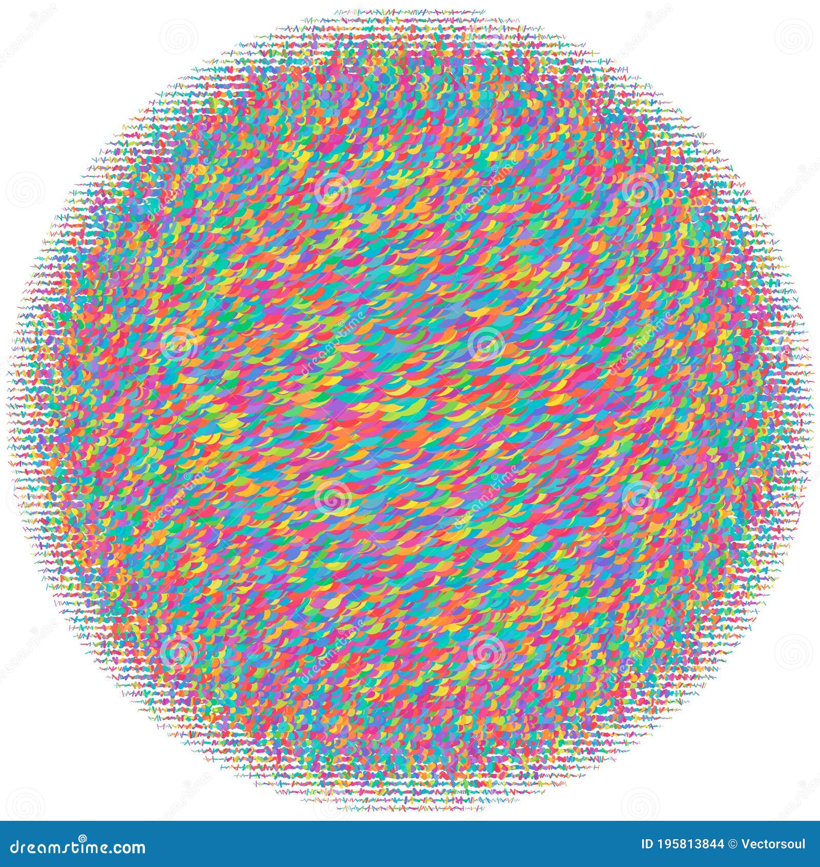 Geometric Circle Element, Shape. Segmented Circle Vector Illustration ...