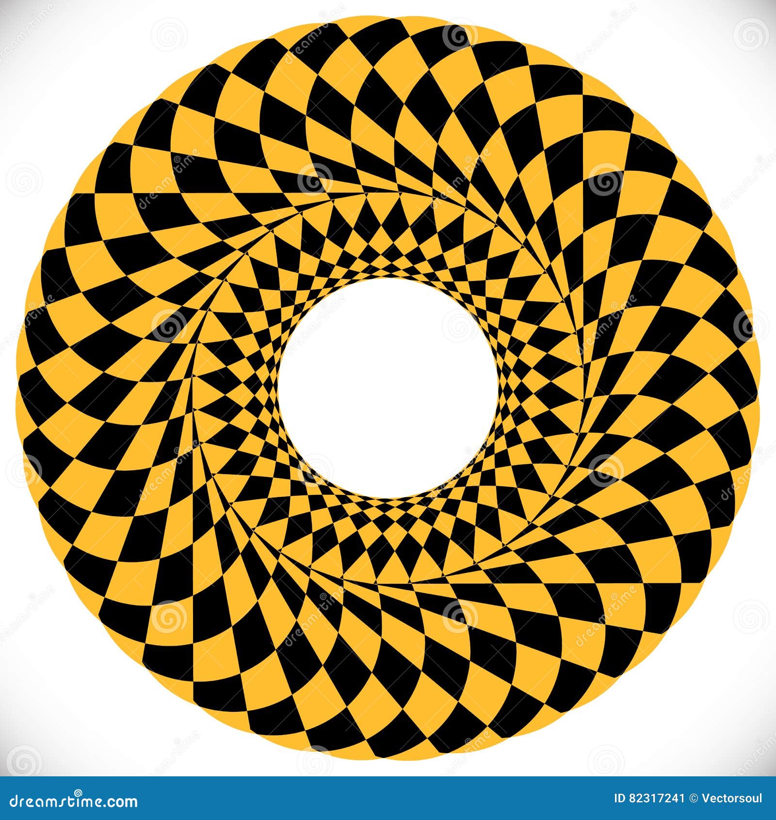 Geometric Circle Elements. Abstract Circular Shape Stock Vector ...