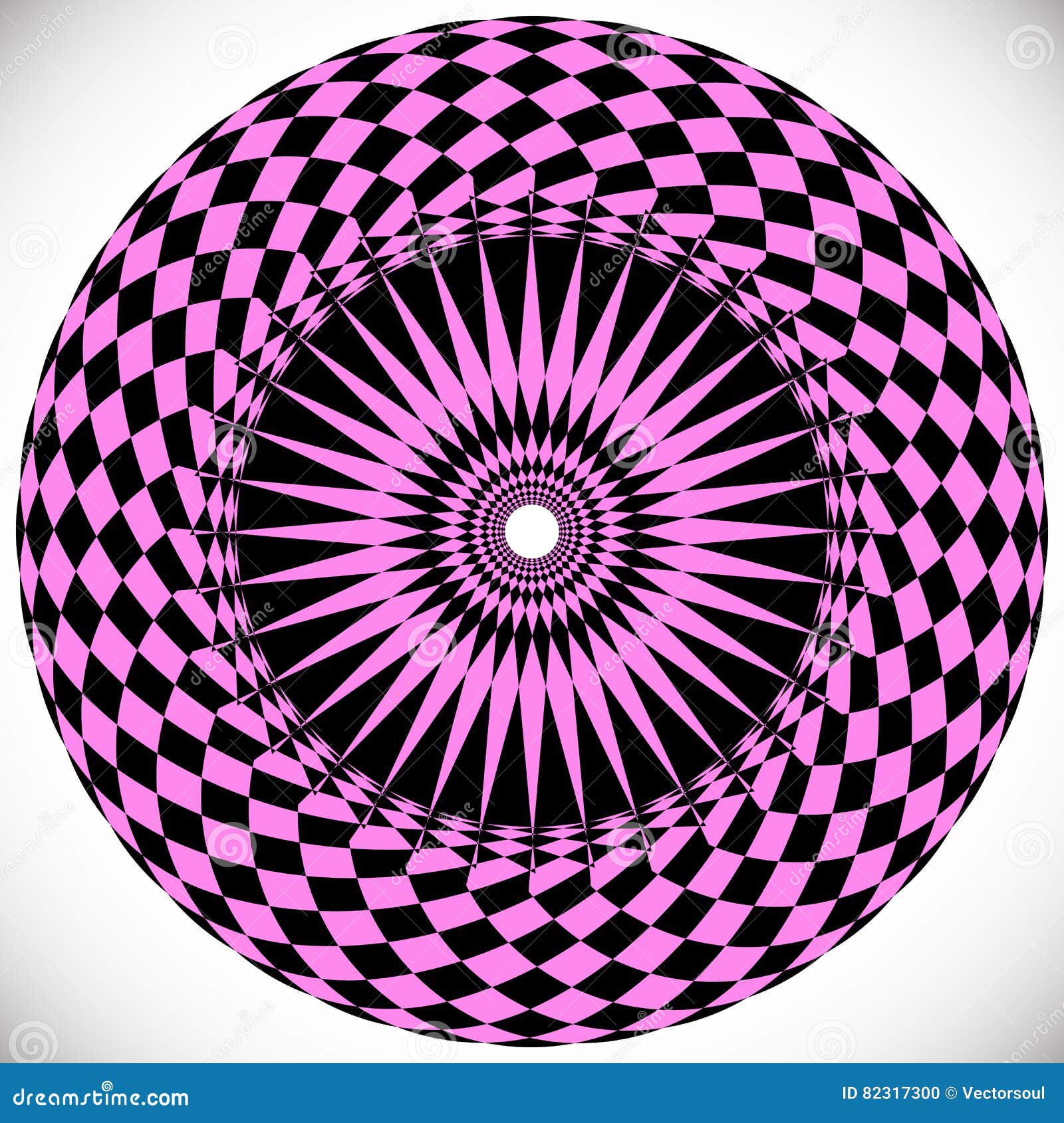 Geometric Circle Elements. Abstract Circular Shape Stock Vector ...